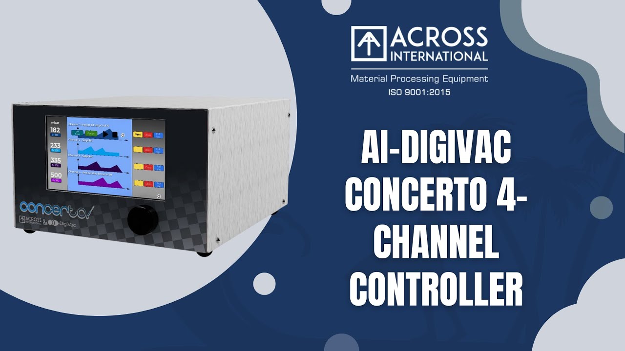 How to set up the Multi-Channel Vacuum Controller? - YouTube