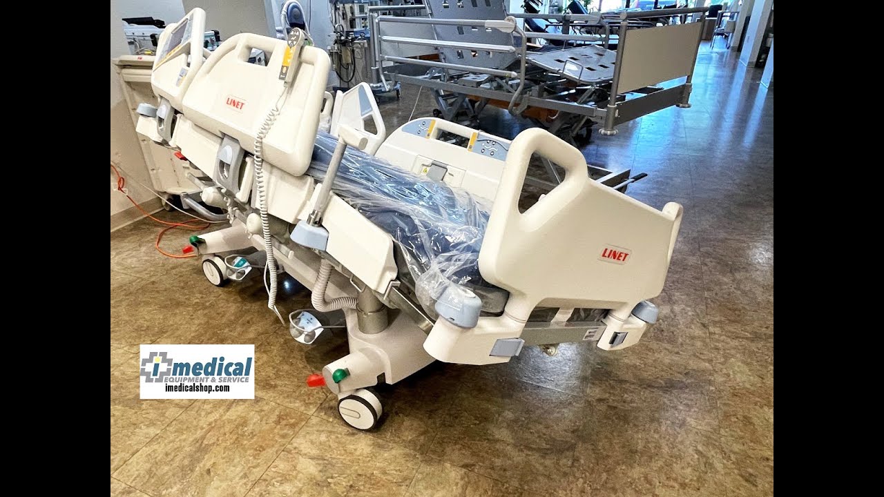 Linet MultiCare Hospital Bed Overview - YouTube