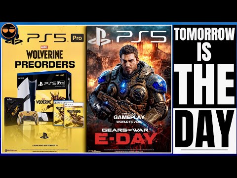 PLAYSTATION 5 - NEW WOLVERINE PS5 PS5 PRO PREORDERS GO LIVE / GEARS OF WAR E DAY PS5 REVEAL / BIG W…