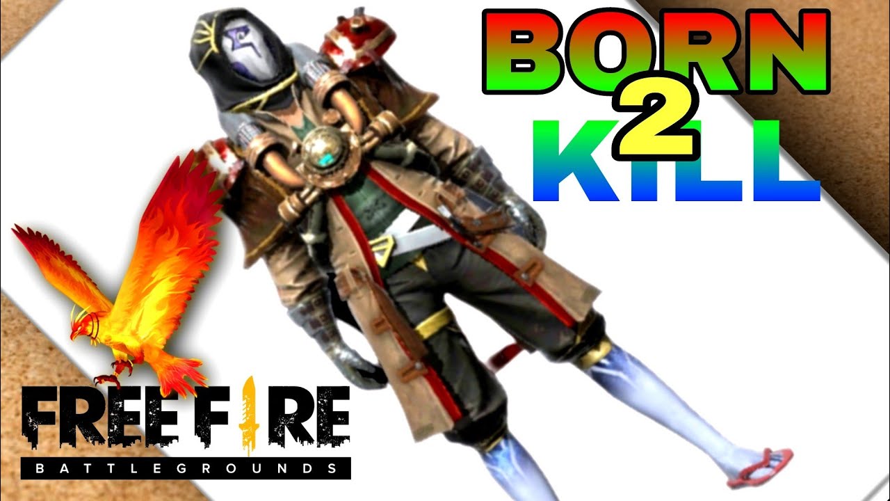 B2K Bundle Drawing || Born 2 Kill free fire drawing || Free fire b2k ...
