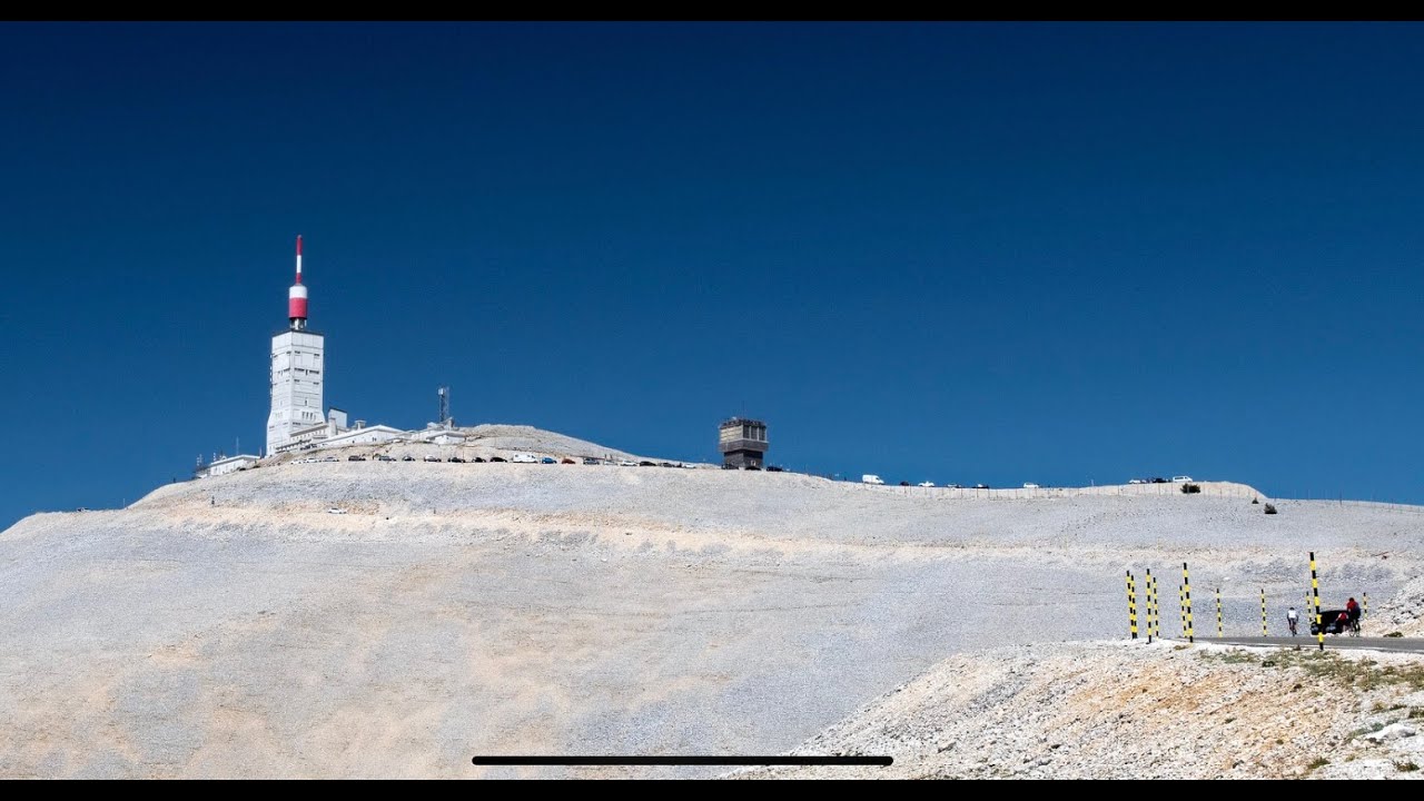 Mt. Ventoux climb - YouTube