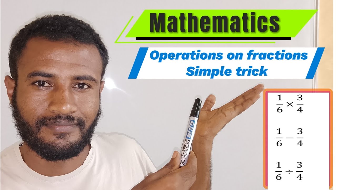 Operations on rational numbers | simple trick - YouTube