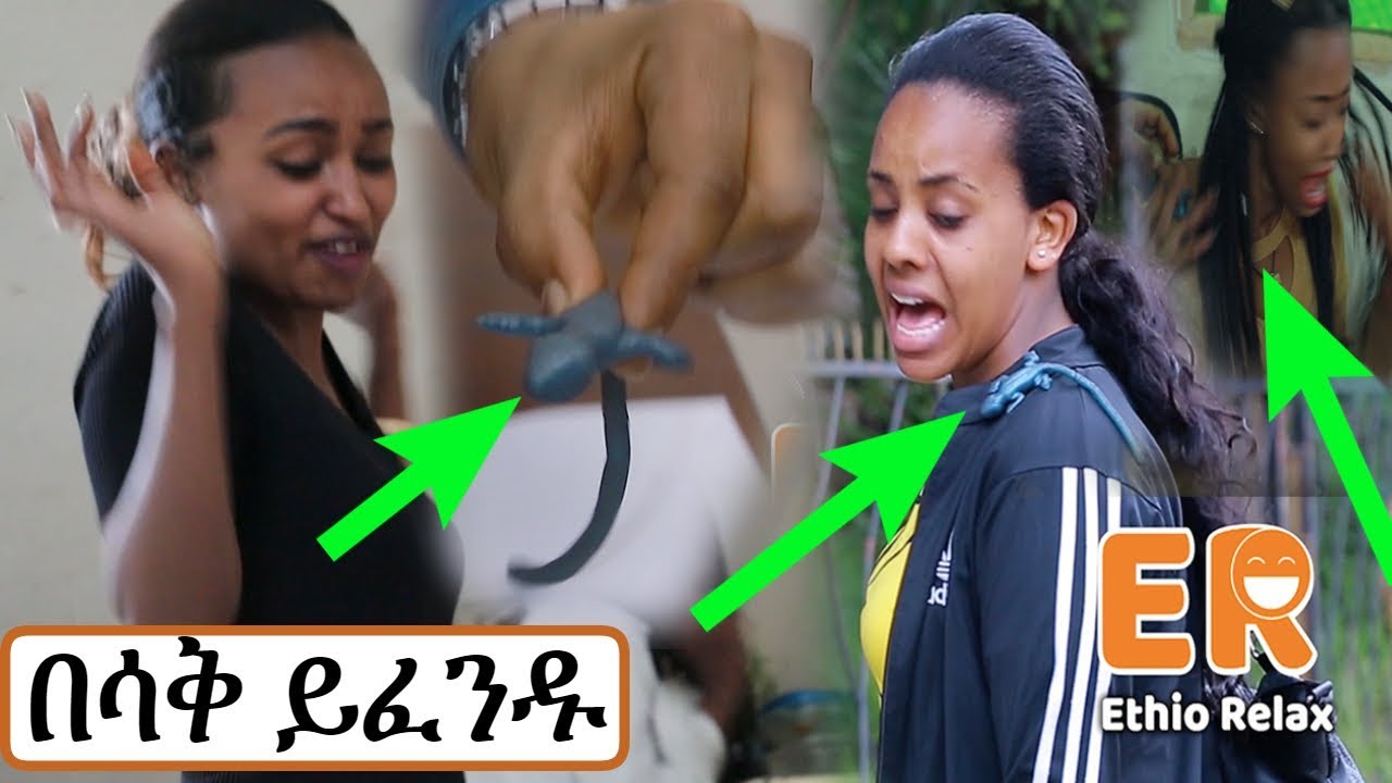 Ethiopia: እንሽላሊት ስታስበረግጋቸው በሳቅ | Ethiopian Prank | Ethiopian Comedy ...