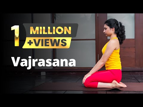 What is vajra asana ? we can do it before and also after a meal.