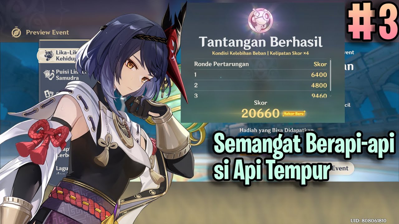 Event Lika Liku Kehidupan: Semangat Berapi-api si Api Tempur - Genshin Impact - YouTube