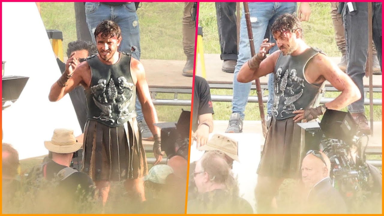 Paul Mescal shows off his enhanced body transformation as seen on the ...