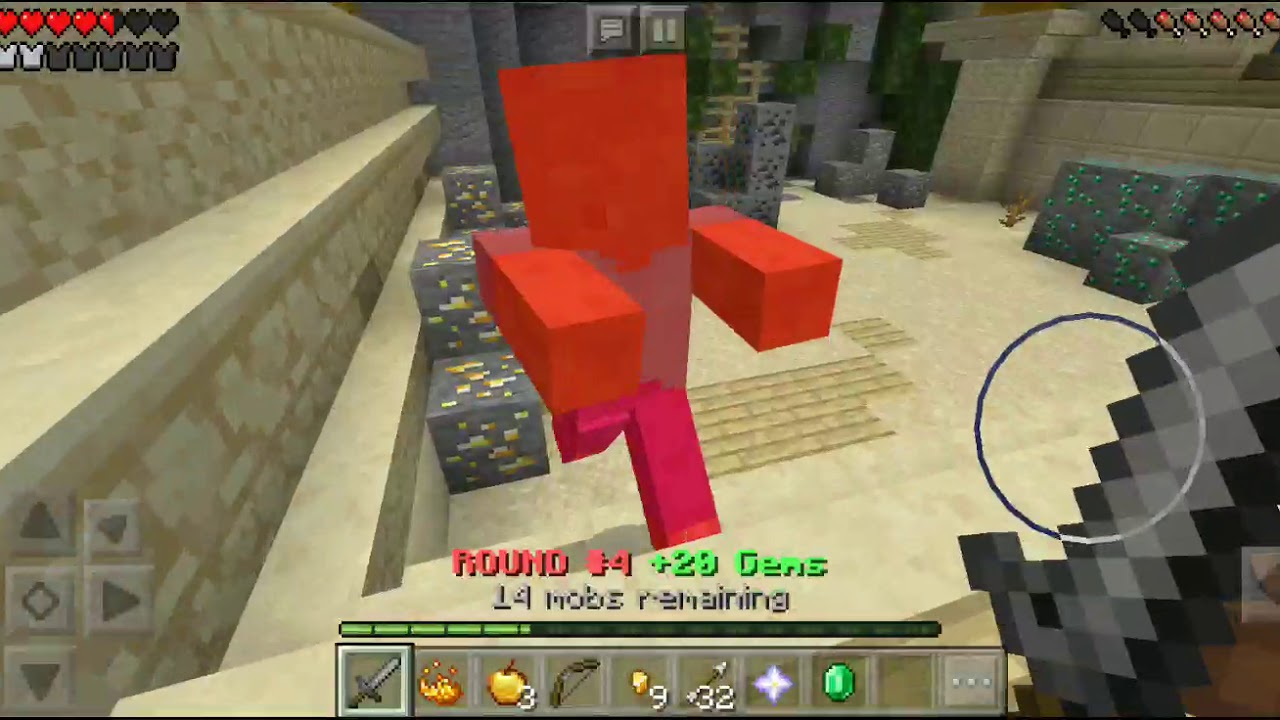 Mineplex mob arena episode one (muted) - YouTube