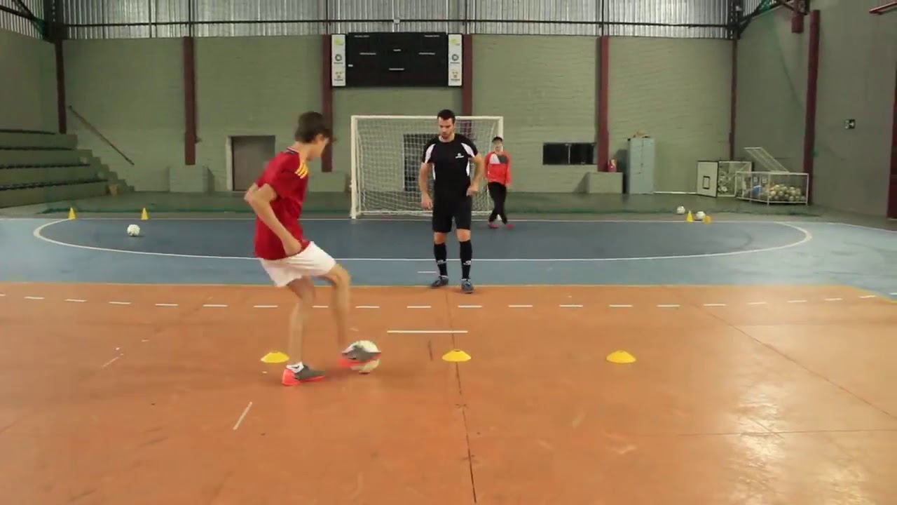 How To Improve Your Shot (Left and Right Foot) - YouTube