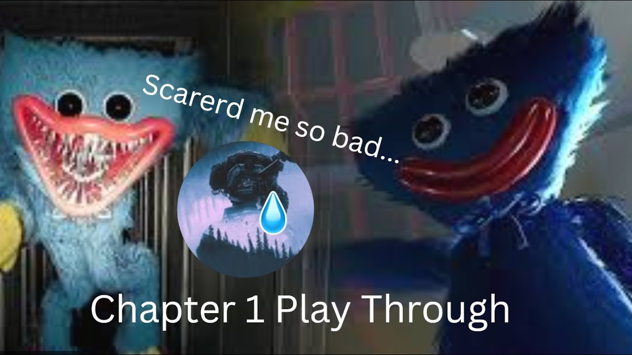 Poppy Playtime Chapter 1 Play Through (got so scared I didn't speak ...