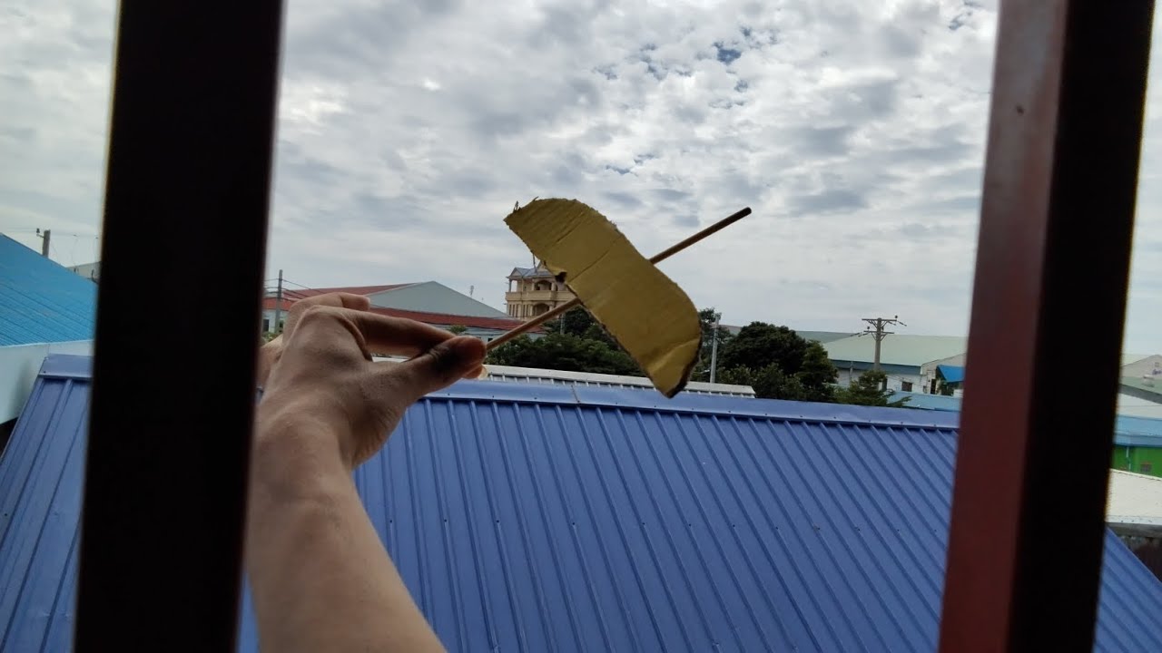 Life hack DIY Craft with box for making a fly- beautiful art - YouTube