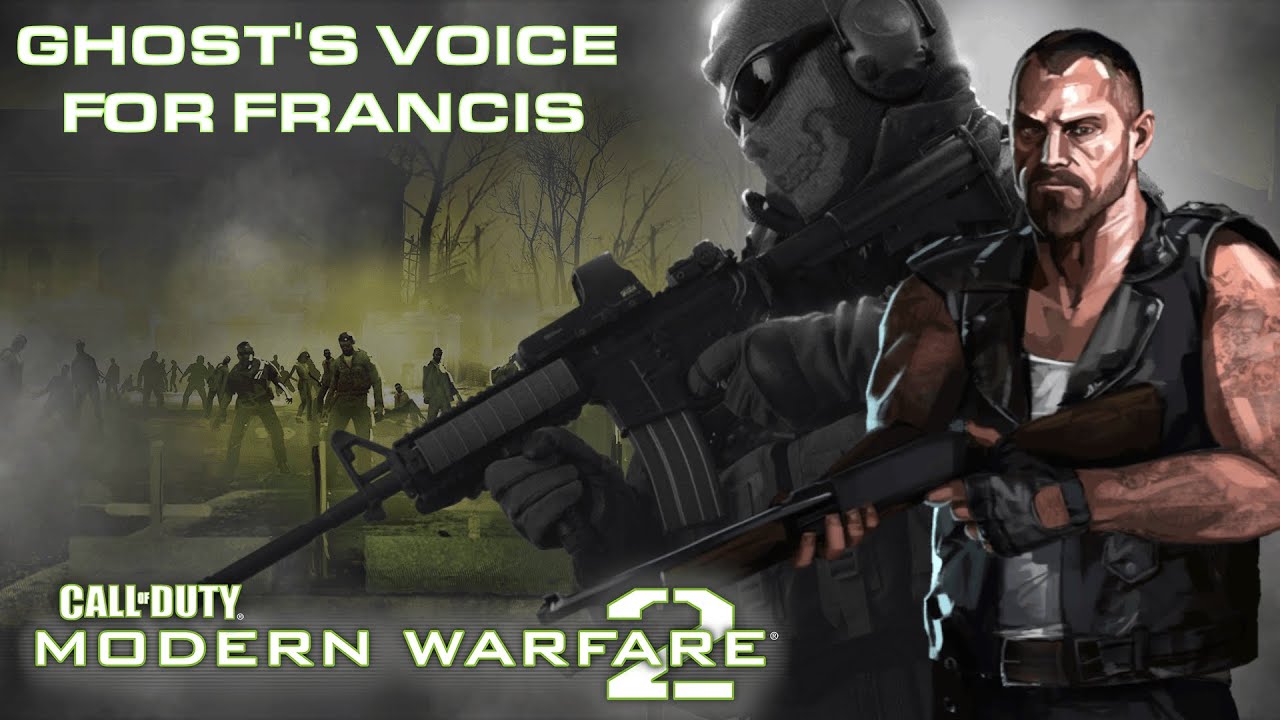 [L4D2 Mod Preview] Ghost's Voice For Francis (MW2 2009) - YouTube