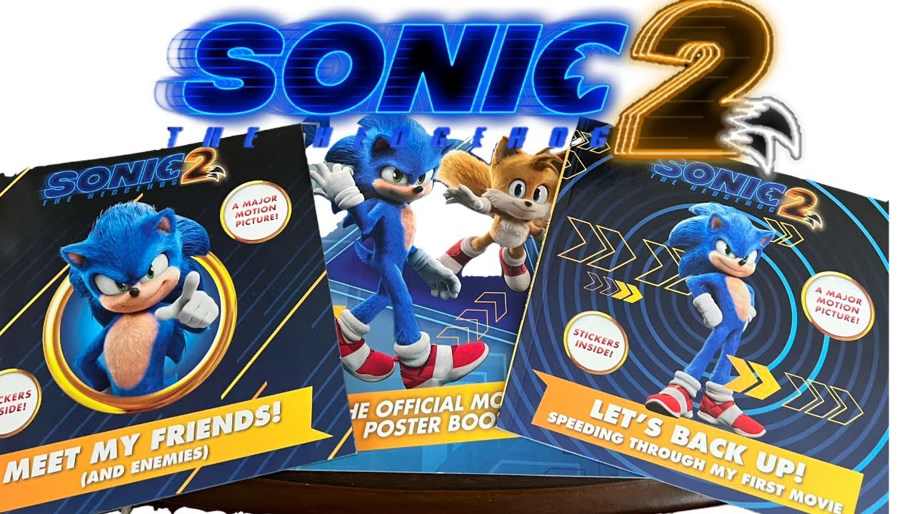 Sonic Movie 2 Book from Amazon - YouTube