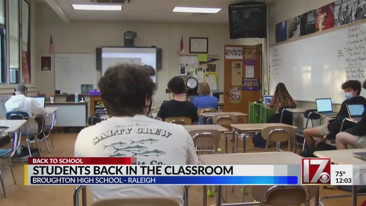 Thousands of Wake County middle, high school students now back in the ...
