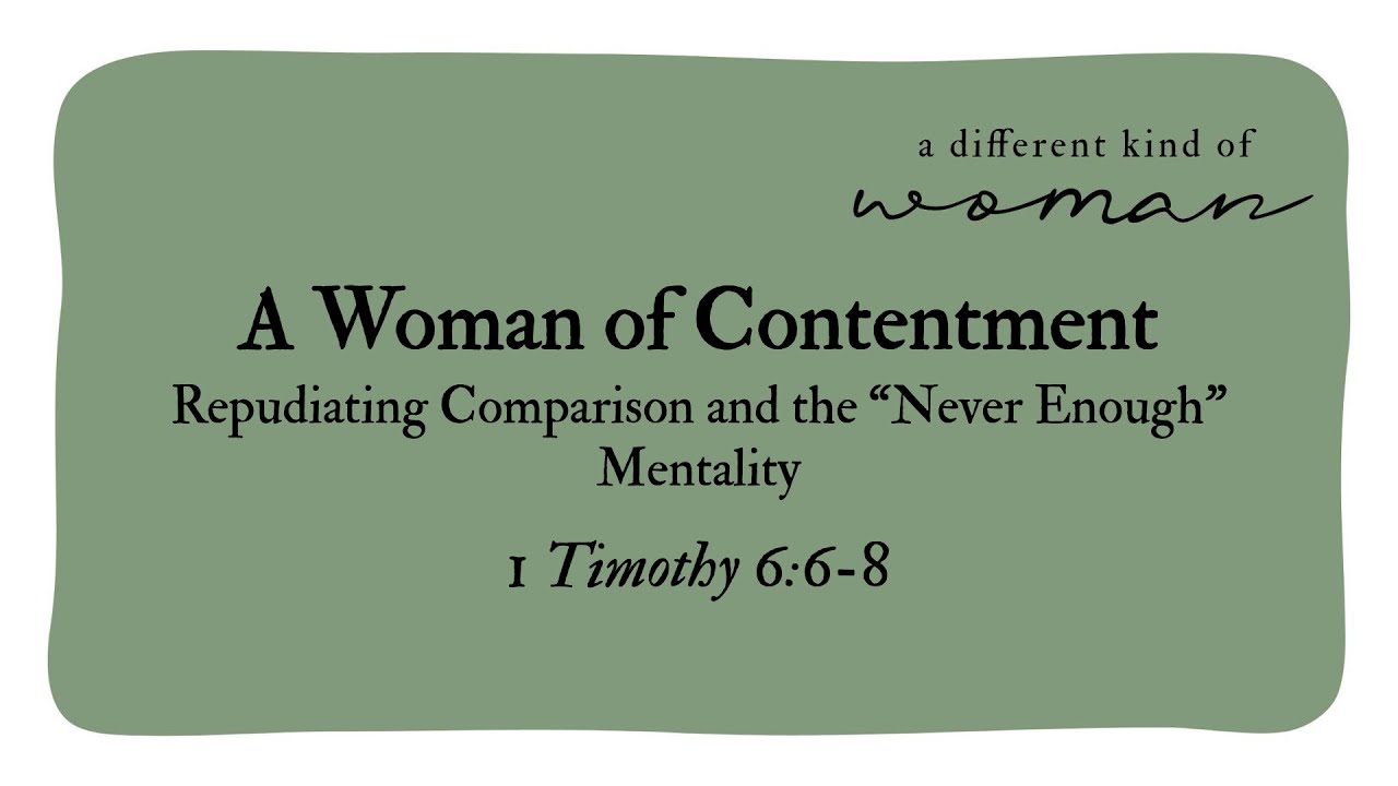 Women's Workshop: A Different Kind of Woman, Part 4: A Woman of ...