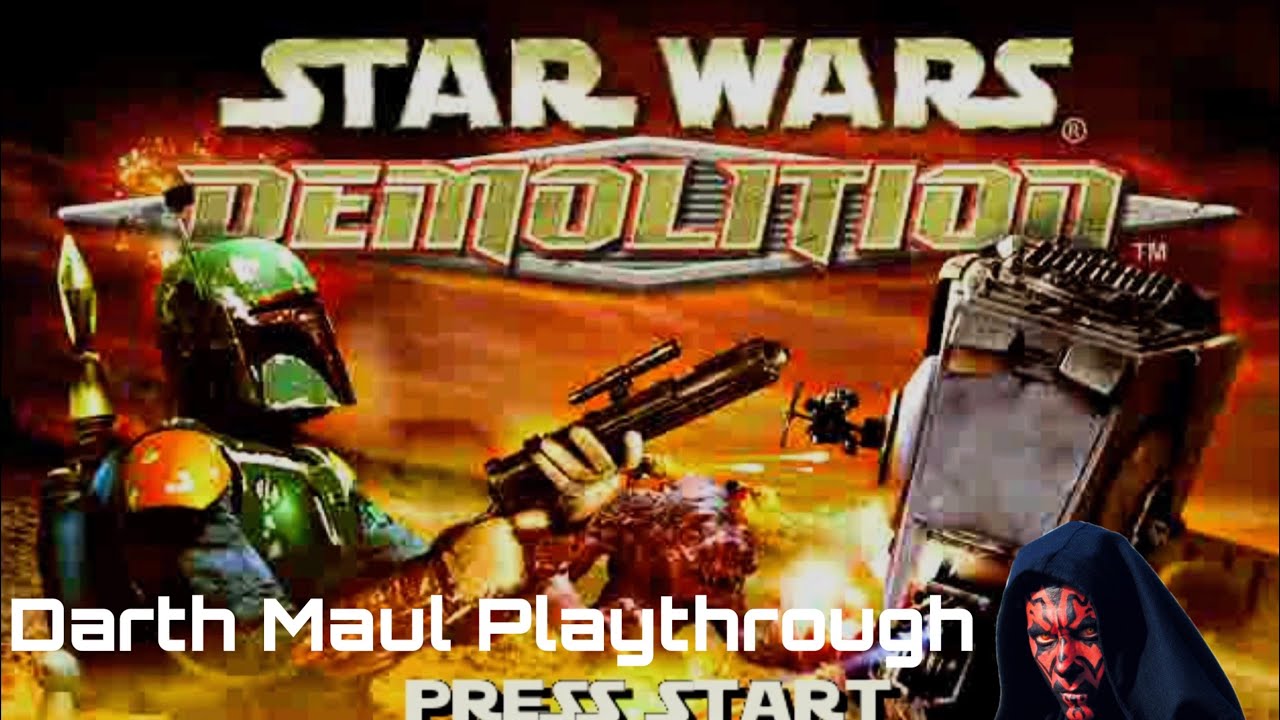 Star Wars| Demolition Playthrough Part 2|Darth Maul|No Commentary - YouTube