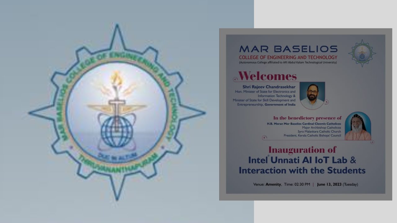 Inauguration of Intel Unnati Al IoT Lab & Interaction with the Students ...