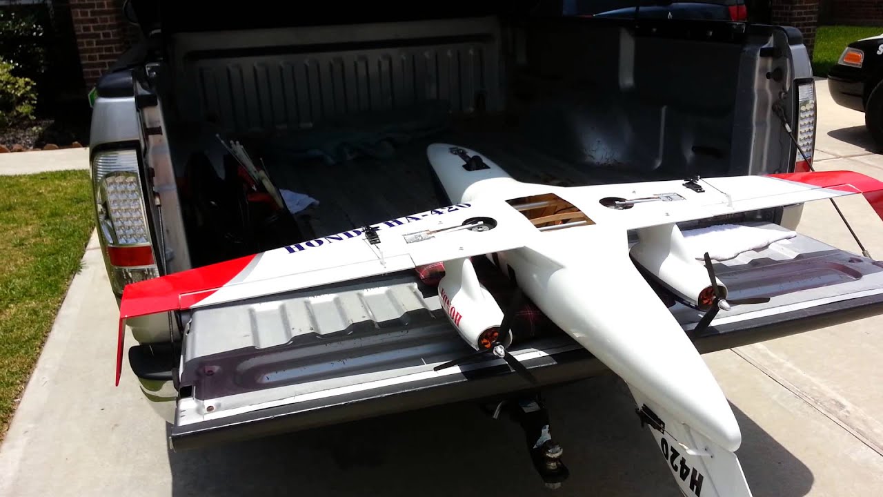 All Metal Retracts With Oleo Struts on Honda Jet - YouTube