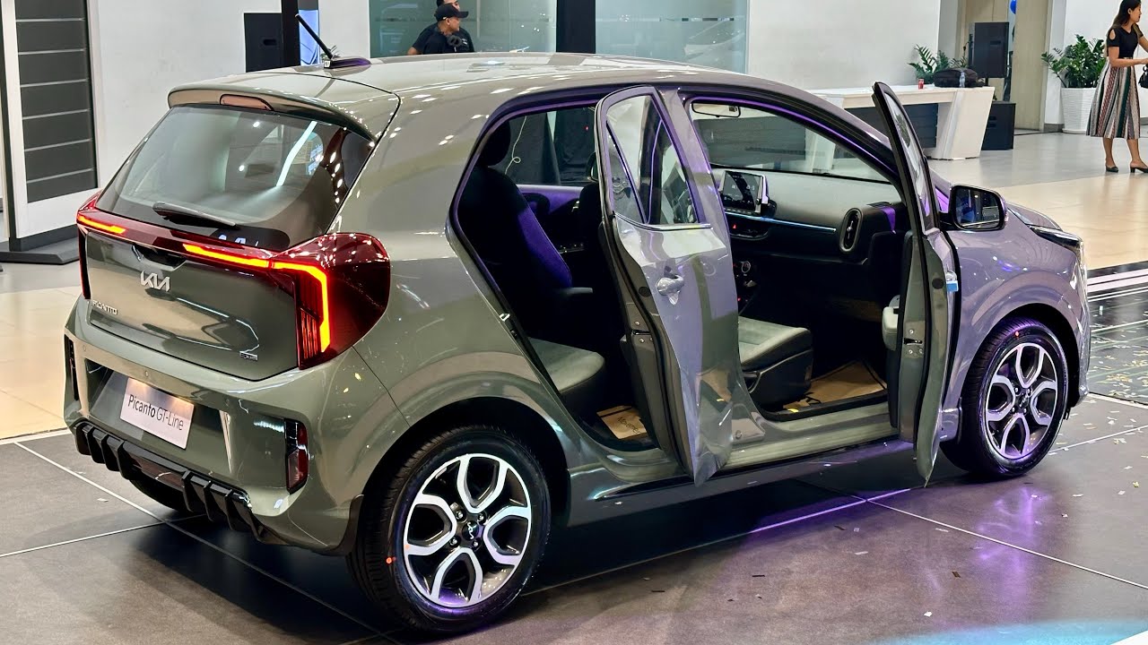 New 2024 KIA Picanto GT Line Family Car Review Interior and Exterior ...