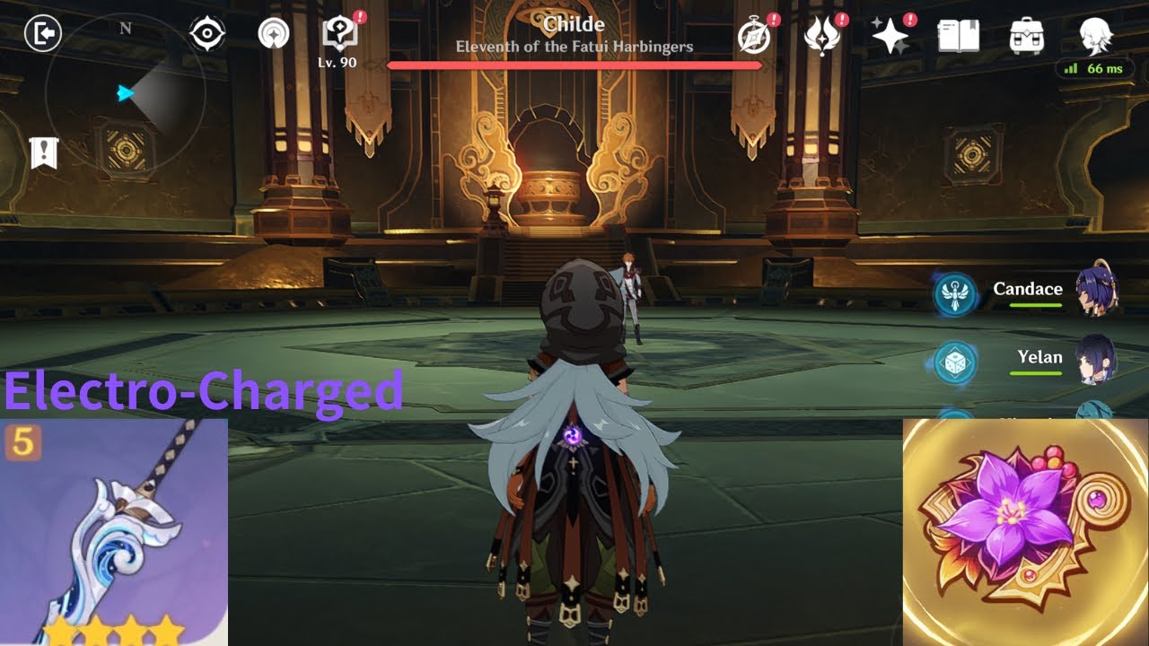 Razor Electro-Charged vs Childe | Genshin Impact - YouTube