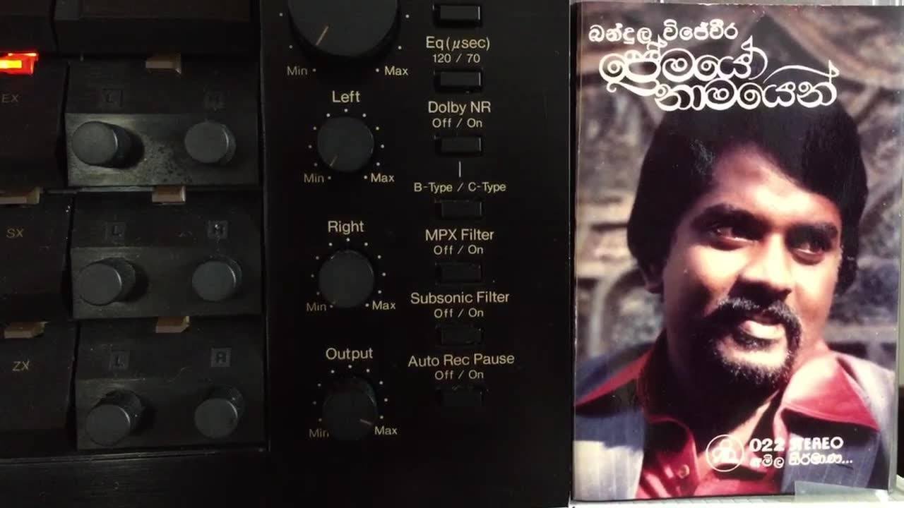 Bandula Wijeweera: Jeevitheta Sihinayaki Aadare - YouTube