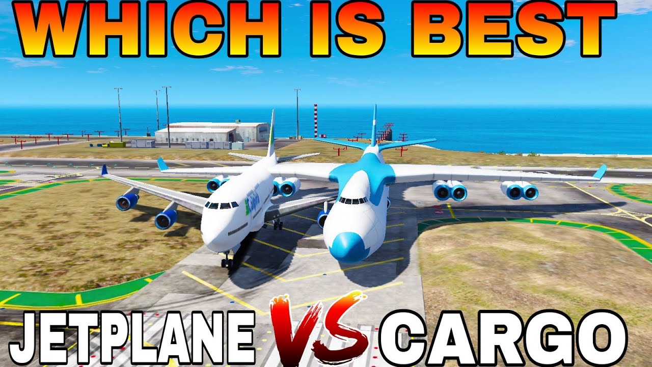 GTA V CARGO PLANE VS JETPLANE WHICH IS BEST || FLIGHT GAMER 302 - YouTube