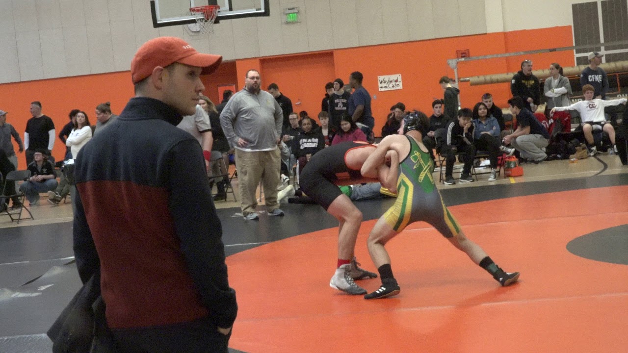 145lbs London Martin Taconic vs Max Montes Wayland 12 15 18 - YouTube
