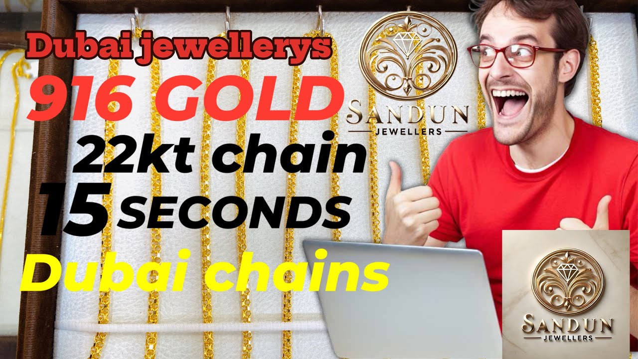 New dubai chains ,22kt ,916 jewellers ..#viralvideo #viralshort # ...
