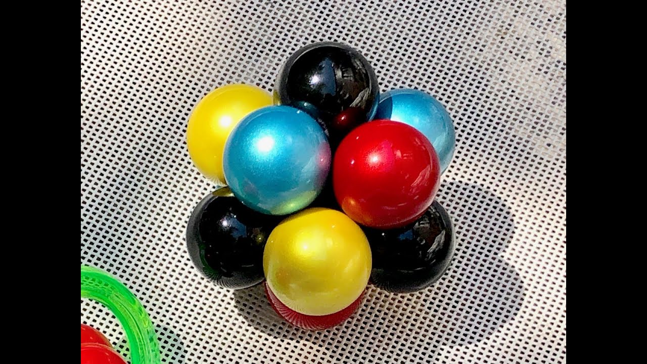 ICOSA ATOMIC FIDGET BALL _ STRUCTURES AND PATTERNS - YouTube