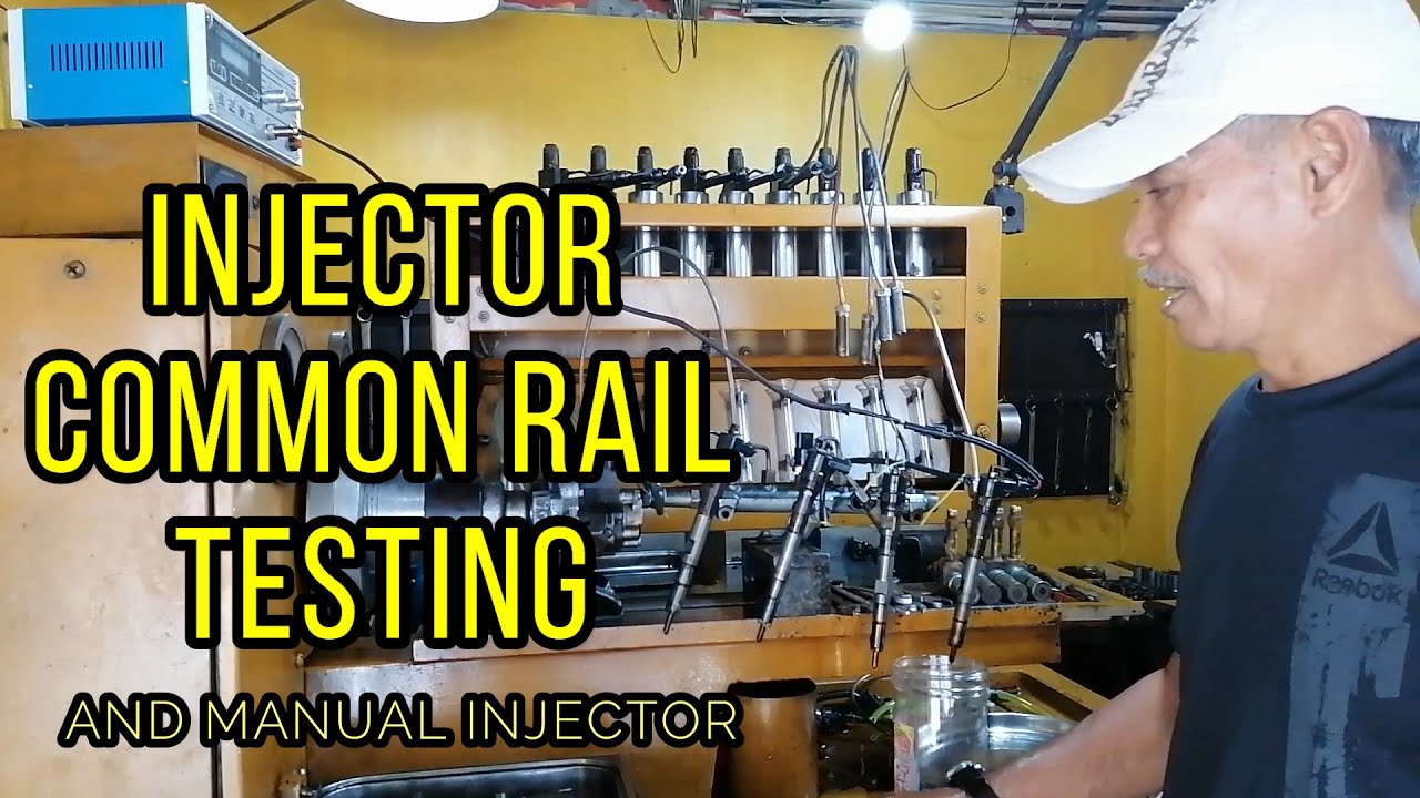 Injector Common Rail and Manual Injector Testing (Tutorial) - YouTube