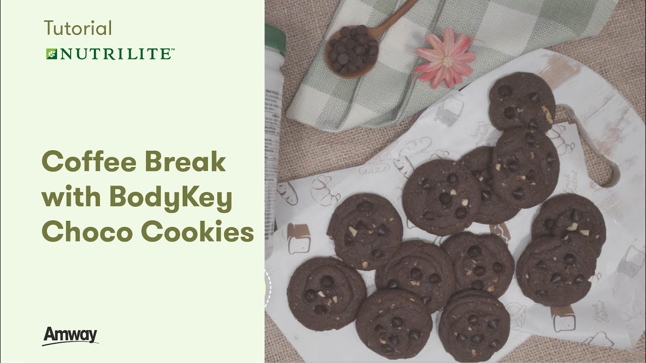 Coffee Break with BodyKey Choco Cookies - YouTube
