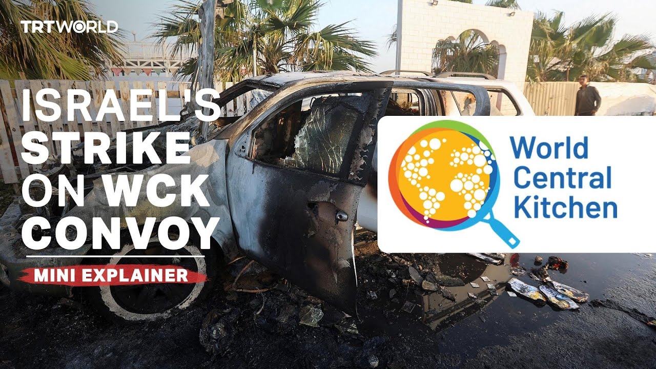 Israel's strike on World Central Kitchen convoy explained - YouTube