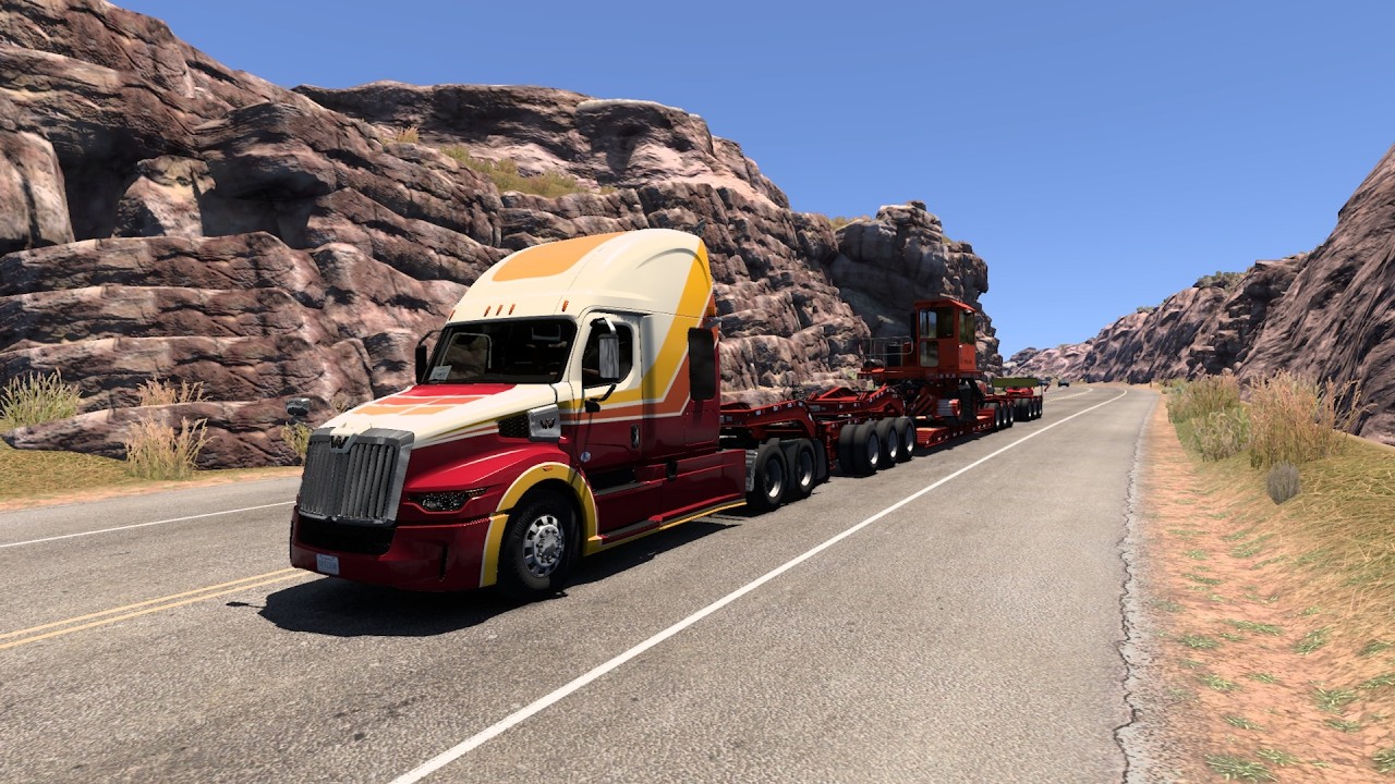 ATS! Bad Truckers Haul Heavy Loads in American Truck Simulator!! - YouTube