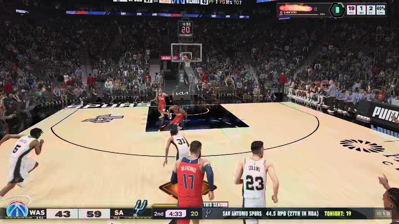 Broke Jordan poole ankles in 2k25 - YouTube