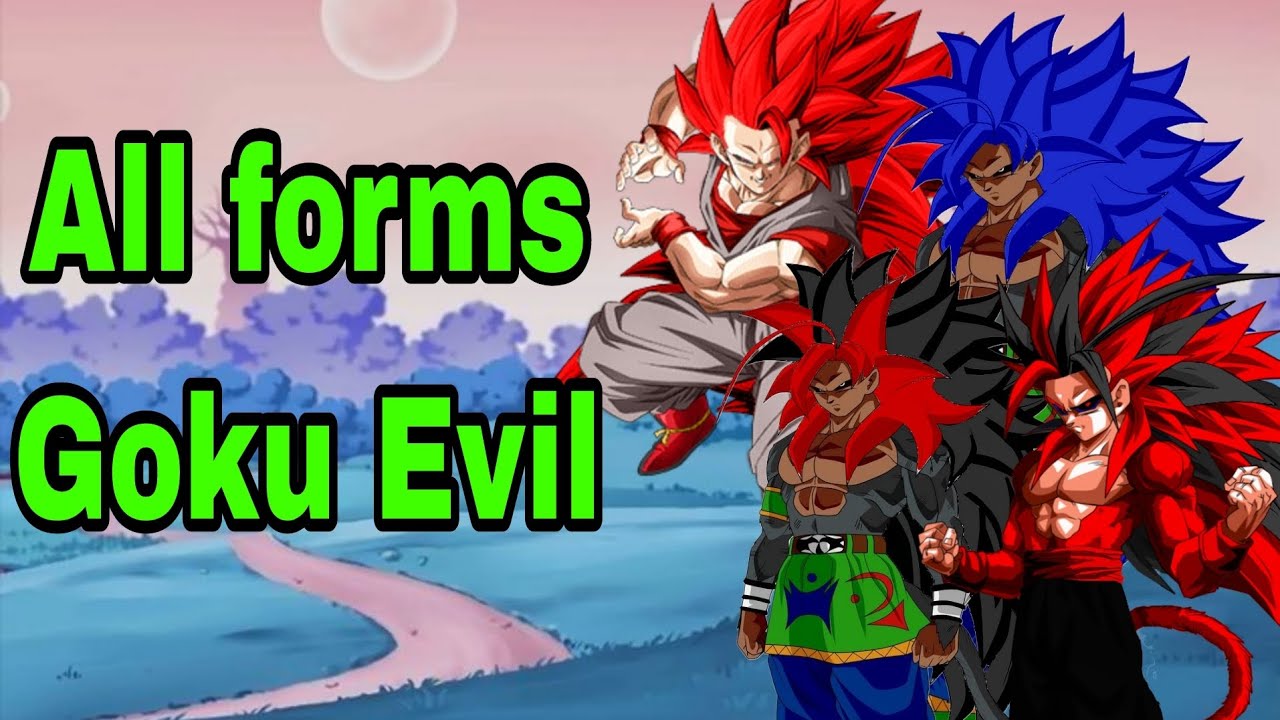 All Forms Goku Evil Dbz ttt mods - YouTube