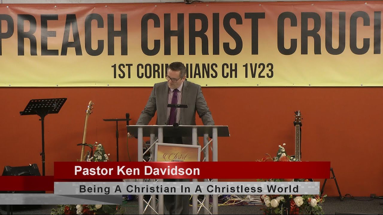 Being A Christian In A Christless World - YouTube