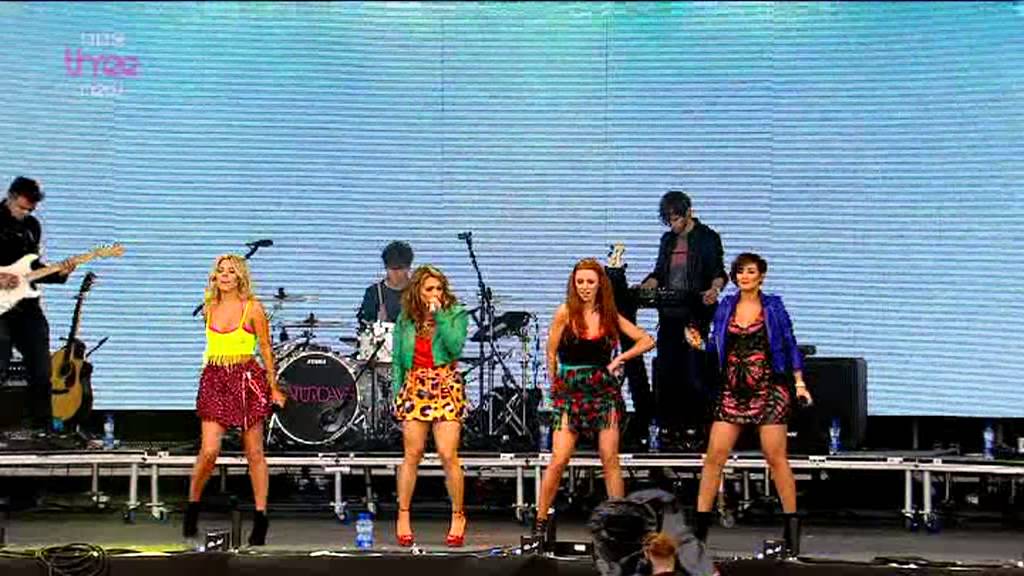 The Saturdays - Notorious - BBC Radio 1's Big Weekend 2013 - 25th May ...