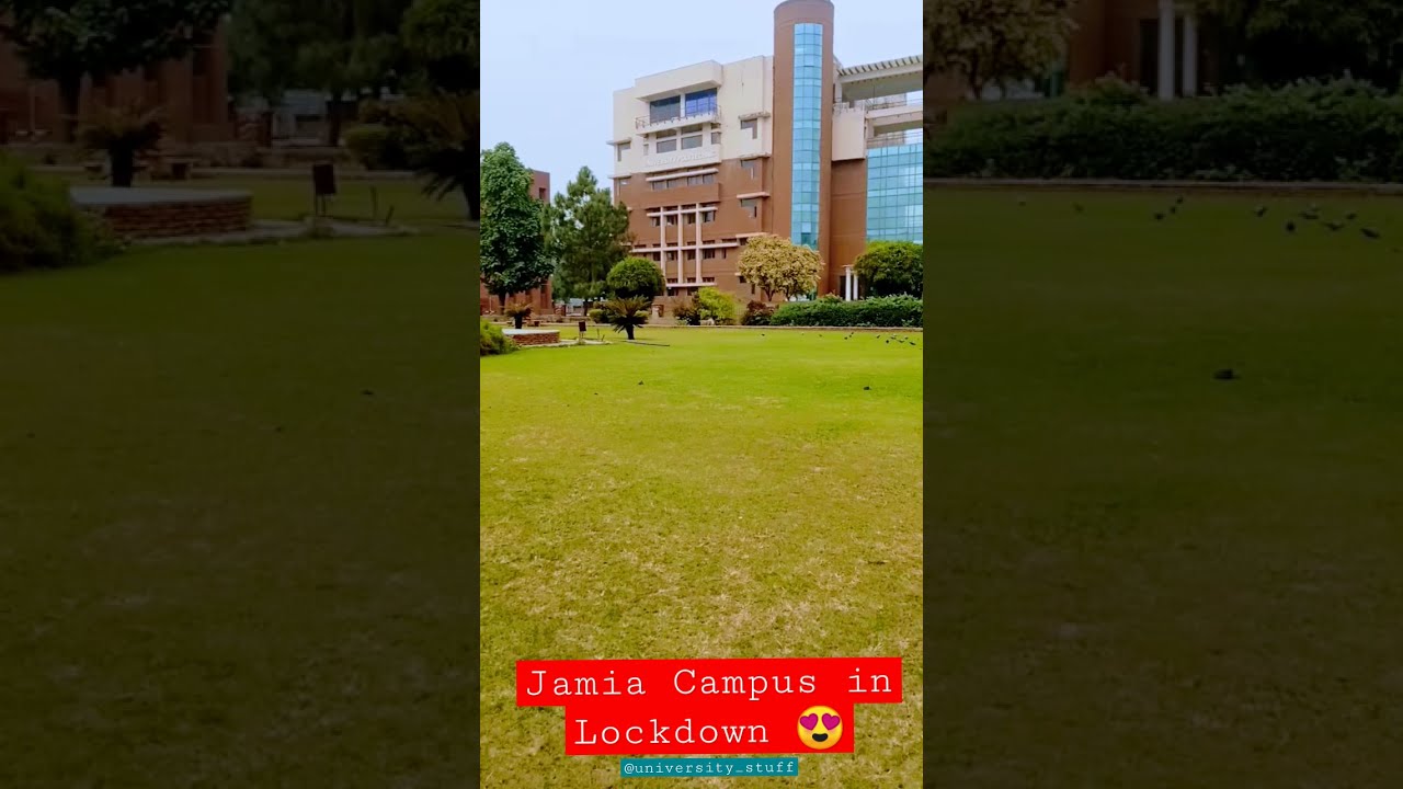 Jamia Millia Islamia Campus In Lockdown | Polytechnic college jamia ...