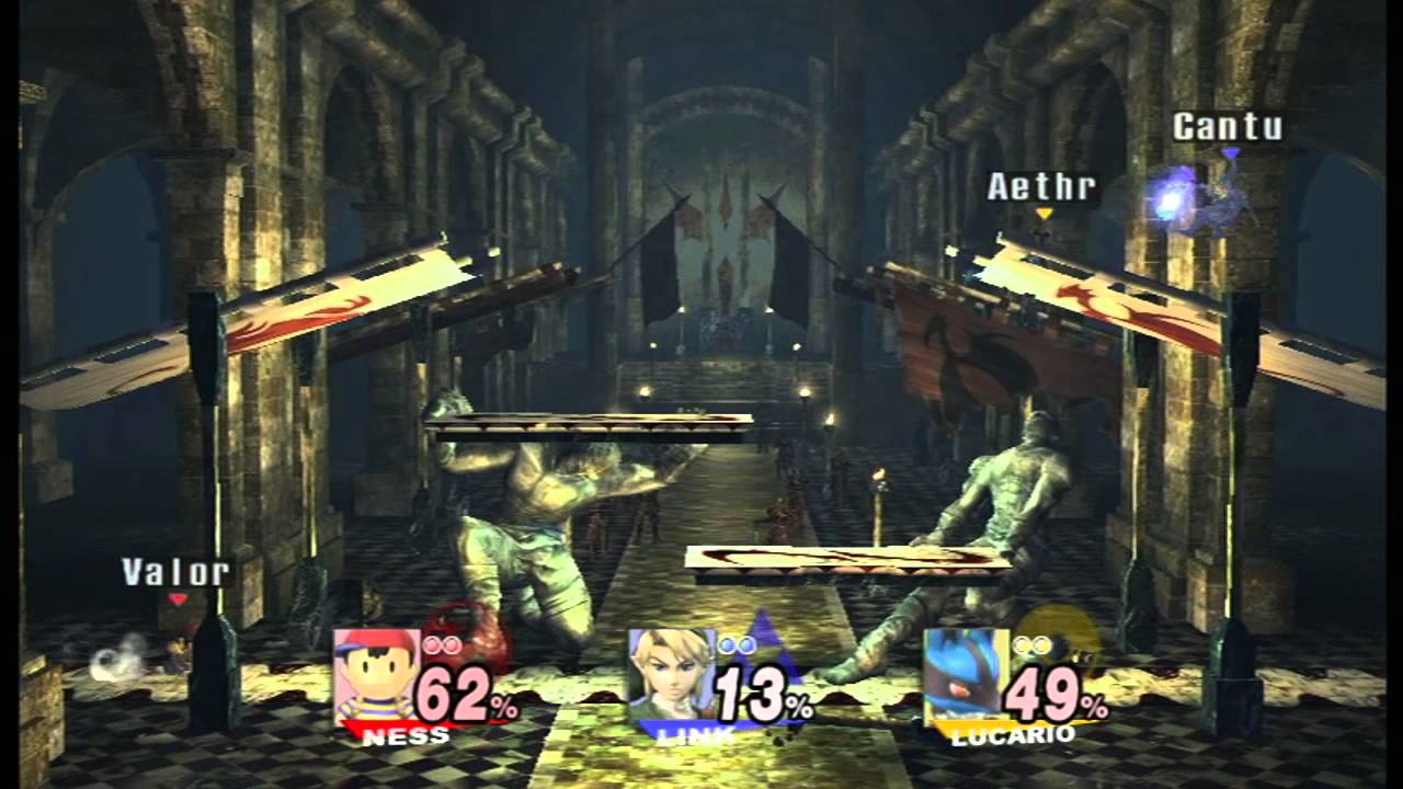 Super Smash Bros Brawl - Castle Siege - YouTube