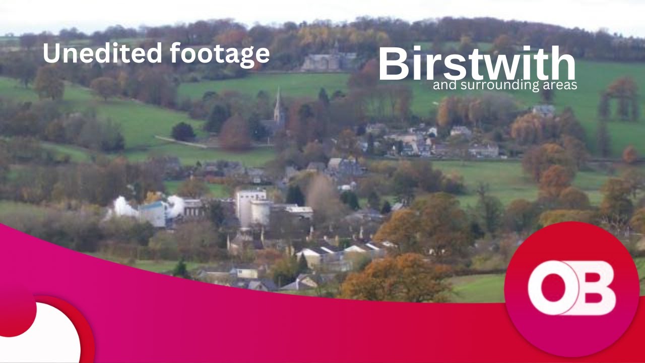 Birstwith: unedited raw drone footage - YouTube