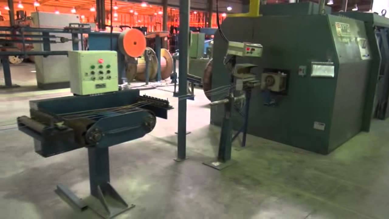 SETIC TA 1000 Double Twist Strander (Gauder ref.: 19221) - YouTube