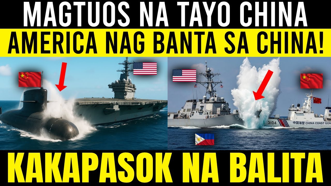 MAGTUOS NA TAYO! AMERICA PIKON NA SA CHINA! AMERICAN ALLIES PAPARATING ...