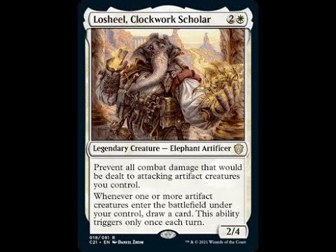 Deck #697 Losheel, Clockwork Scholar - YouTube