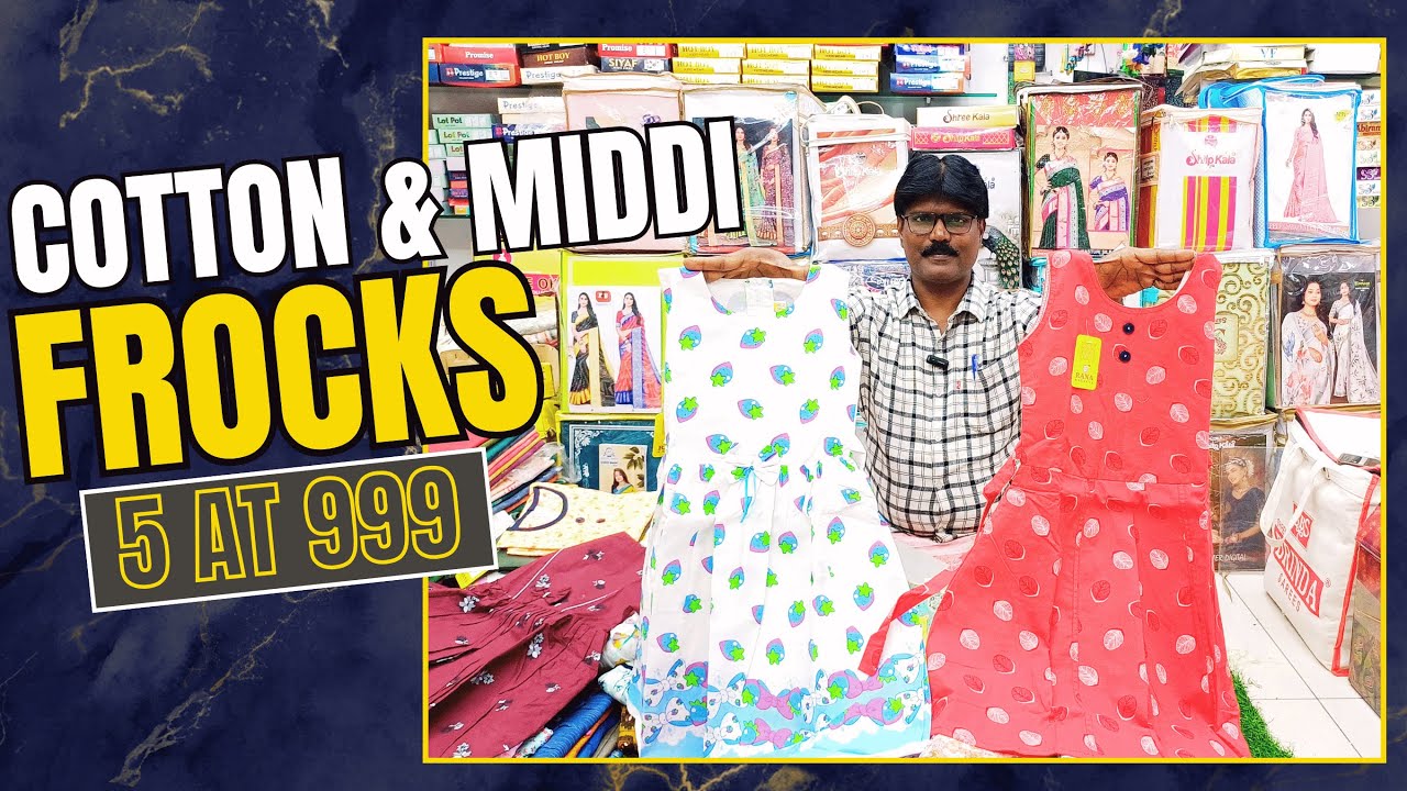 Cotton & Middi Frocks | 5 frocks at 999 | Blessing studio official ...