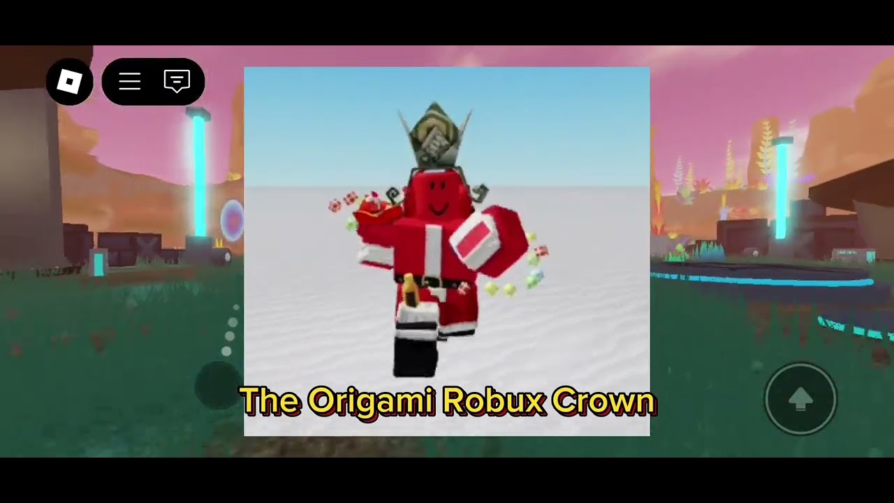How to get the Origami Robux Crown, Robux Coin Sack and the Heart ...