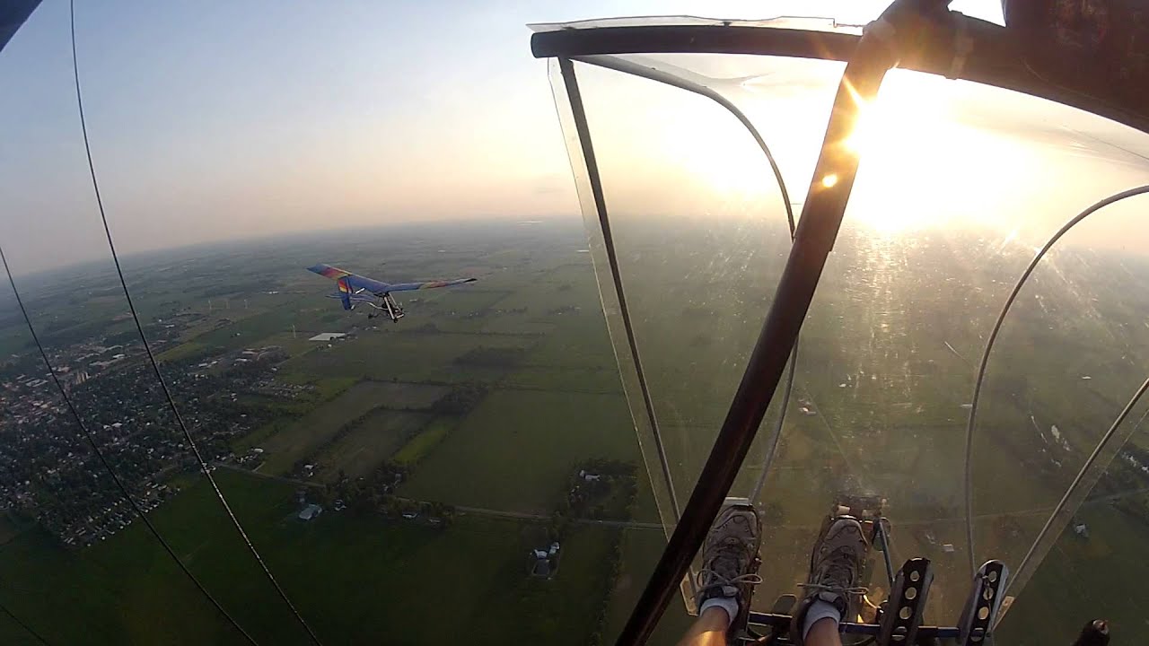 Quicksilver MXL II Sport flying along side Quicksilver MX Video - YouTube