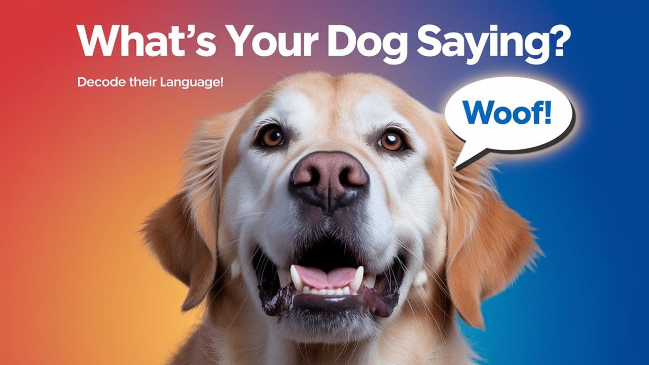 🐕 The Language of Dogs: Decoding Barks, Growls, and Whines 🐾 - YouTube