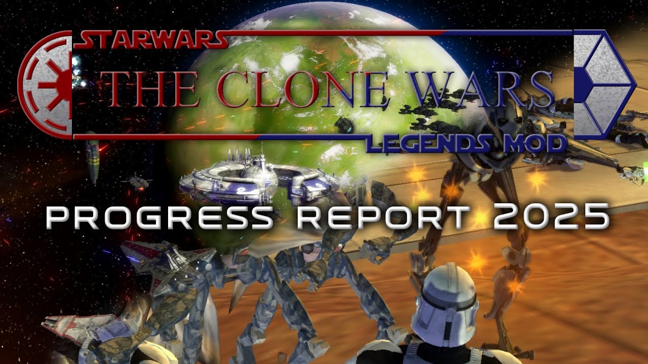 Star Wars: Legends Mod: The Clone Wars Progress Report 2025 - YouTube