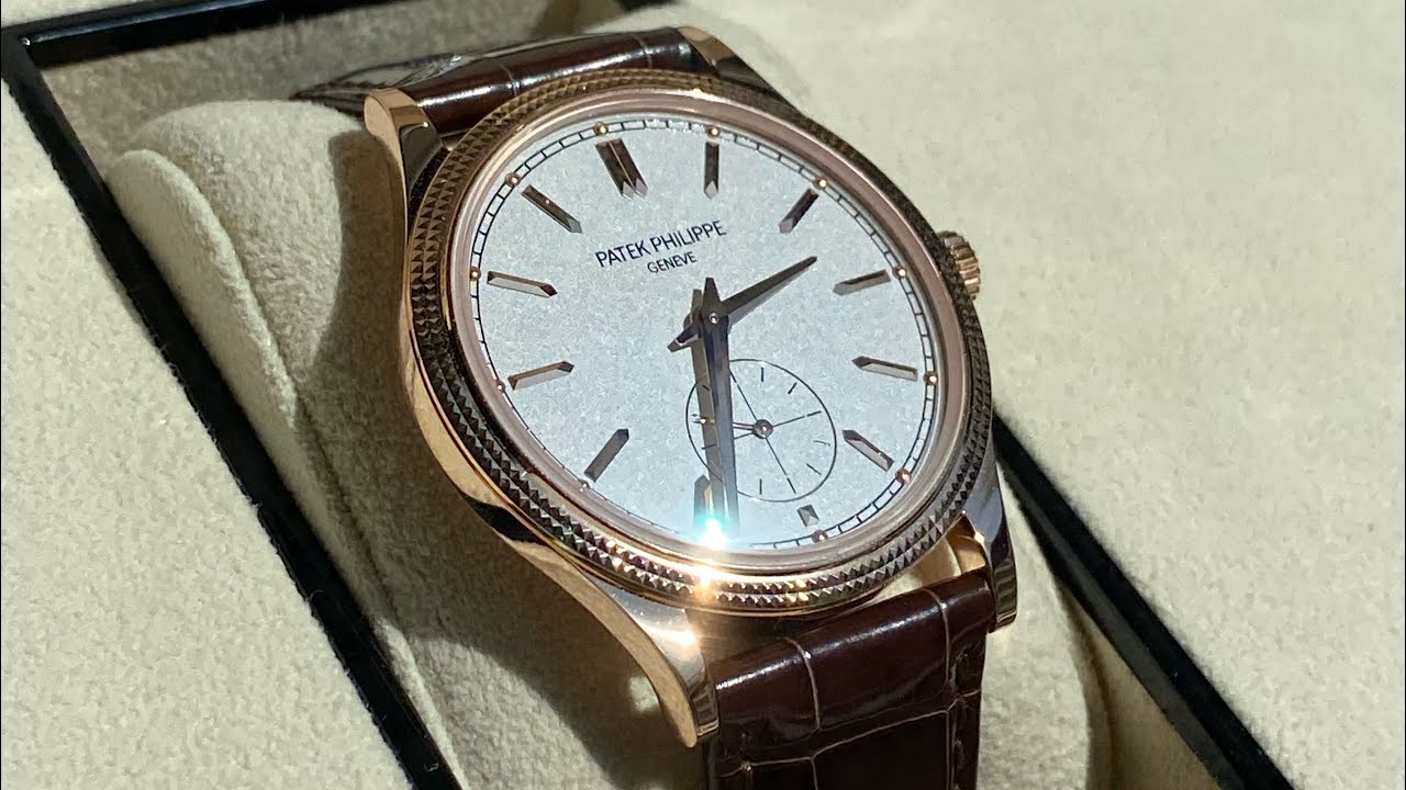 Watch unboxing! Patek Philippe Calatrava 6119R-001 - YouTube