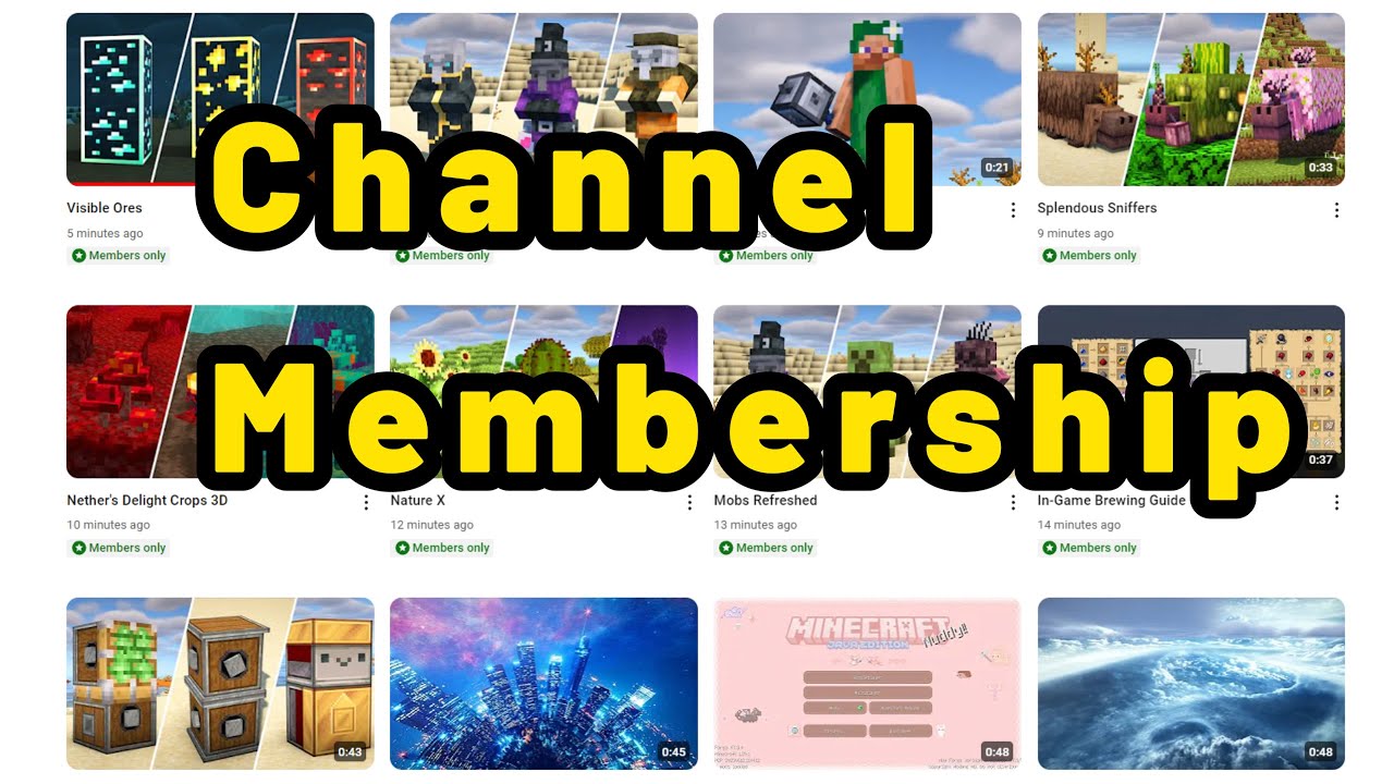 Welcome To Join My Channel Membership！ - YouTube