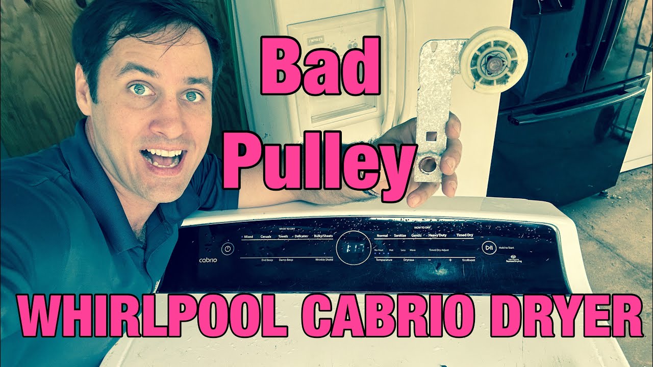 Whirlpool Cabrio Dryer Squeaking